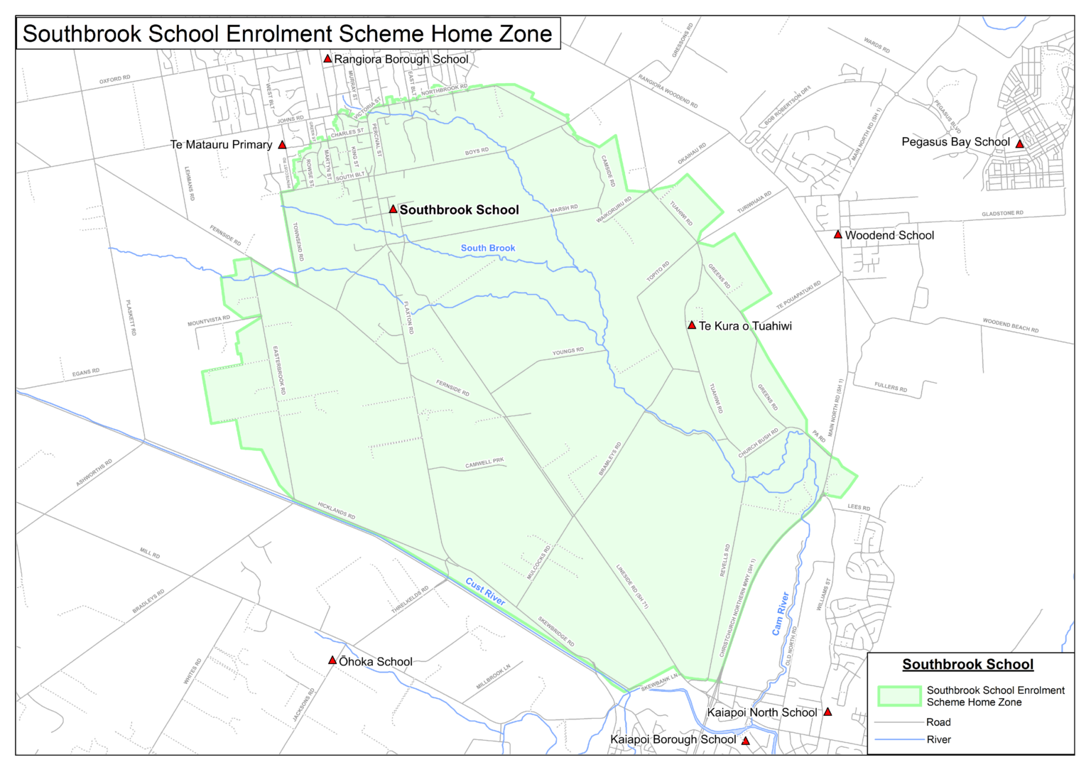 Enrolment Information - Southbrook School